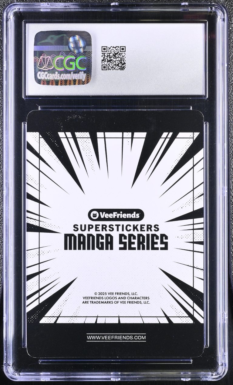 2025 VeeFriends Super Stickers Manga Series Gifted Gopher CGC 9.5 ...